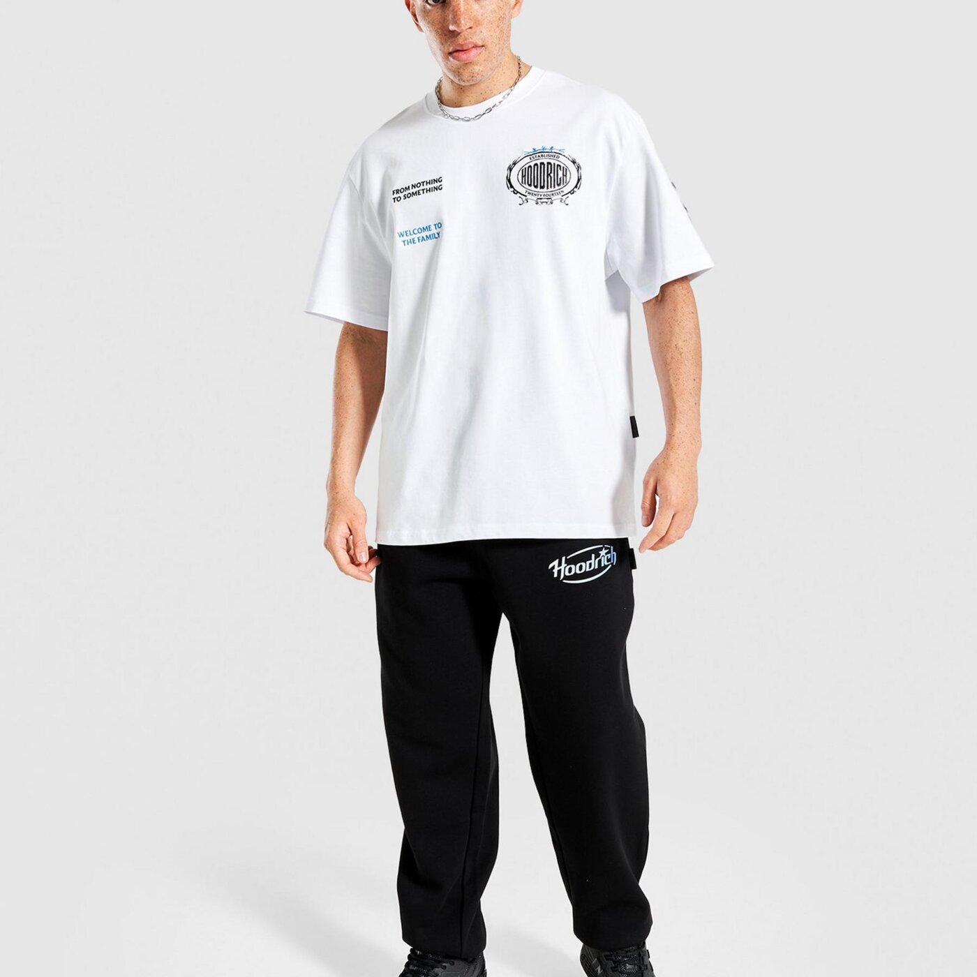 HOODRICH T-SHIRT OVERSIZE NOIR (HR02250007) | kolor biały | Męskie ...