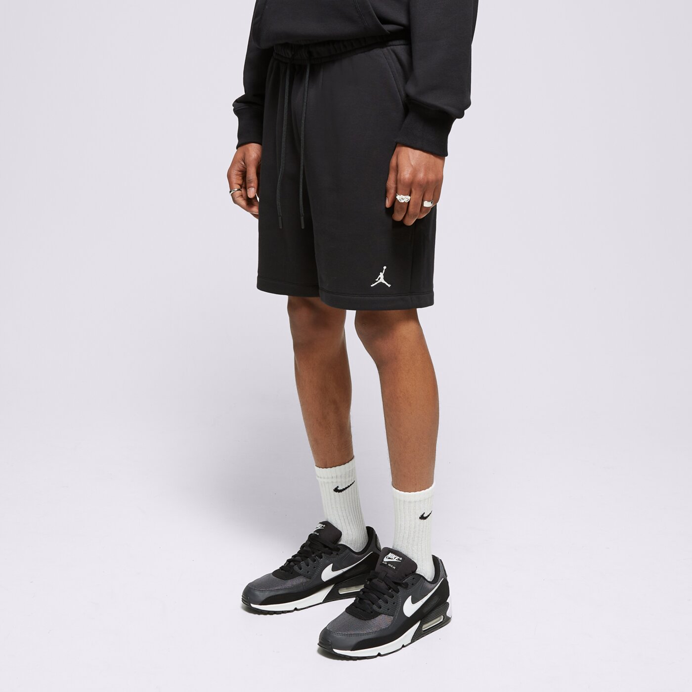 SZORTY M JORDAN ESS FLC SHORT (FJ7782-010) | kolor CZARNY | Męskie ...